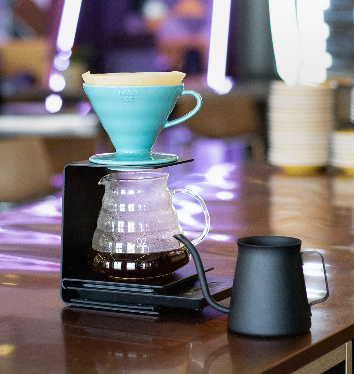 Hario V60 Stand Aluminium Black — Hario UK